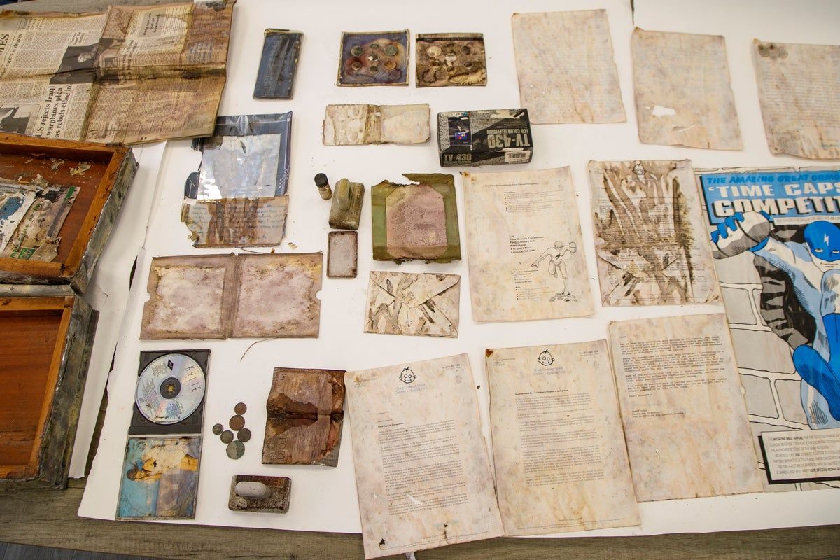 Princess Diana’s time capsule dug up at hospital…