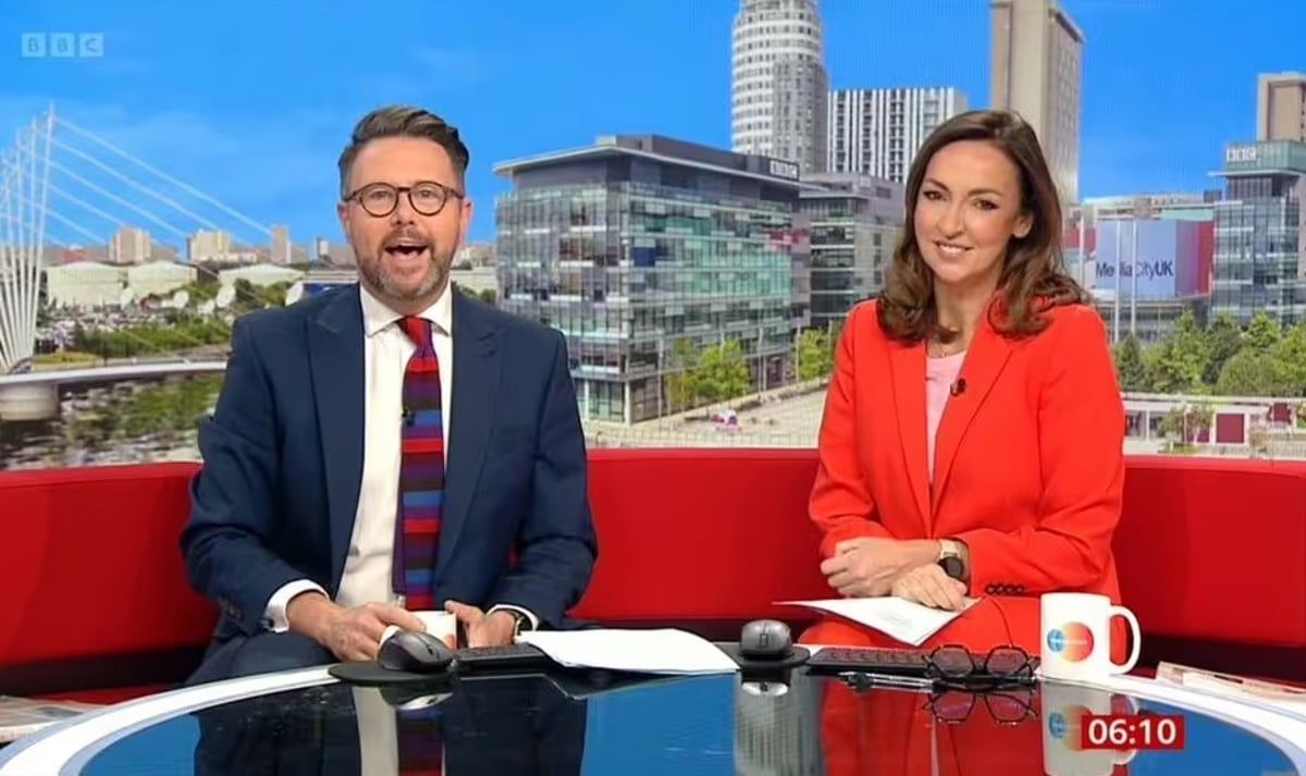 BBC Breakfast star Jon Kay marks colleague’s final day…