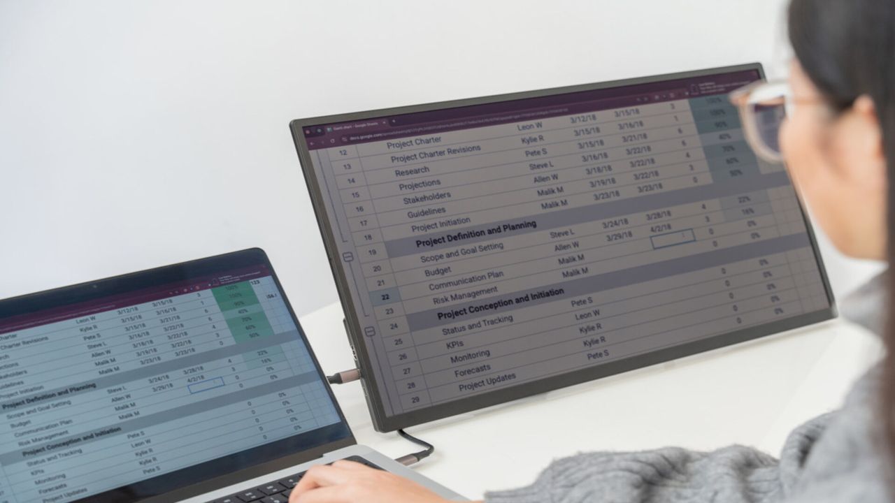 This 24-inch reflective LCD screen is an interesting…