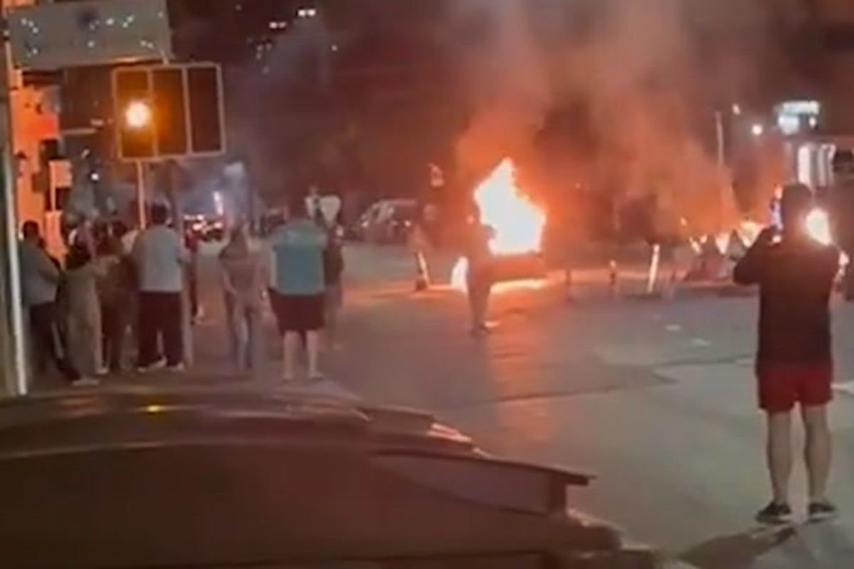 Switzerland riots: Protesters throw fireworks at…