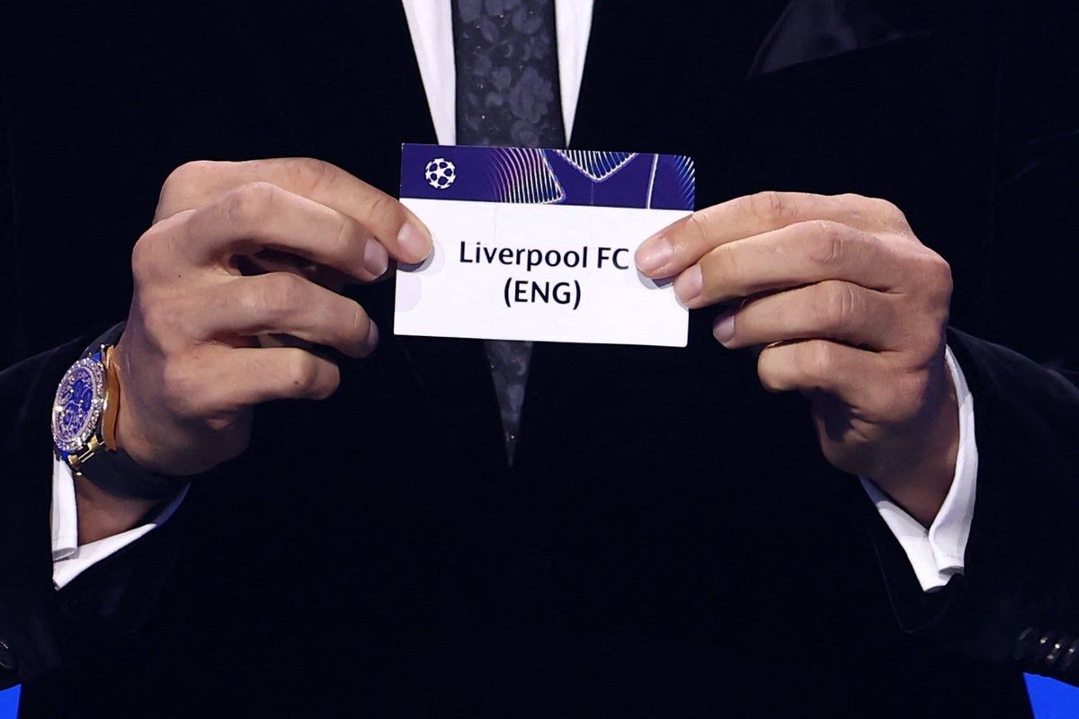 Champions League draw live: Liverpool, Arsenal and…