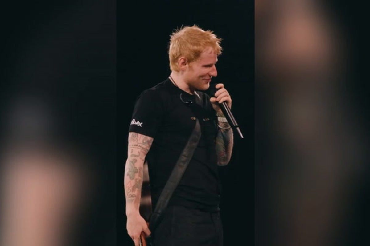 Ed Sheeran pauses show after couple break up in…