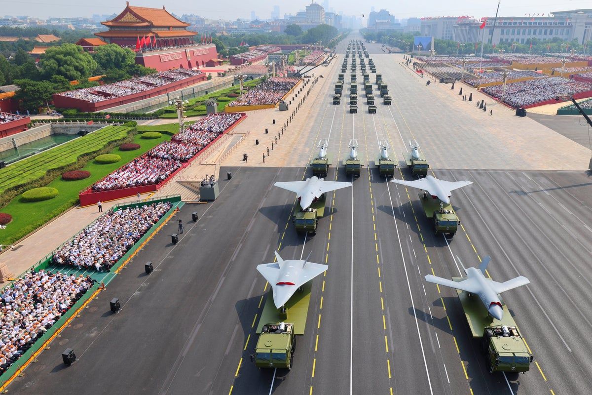 More than pageantry, China's military parade shows off…
