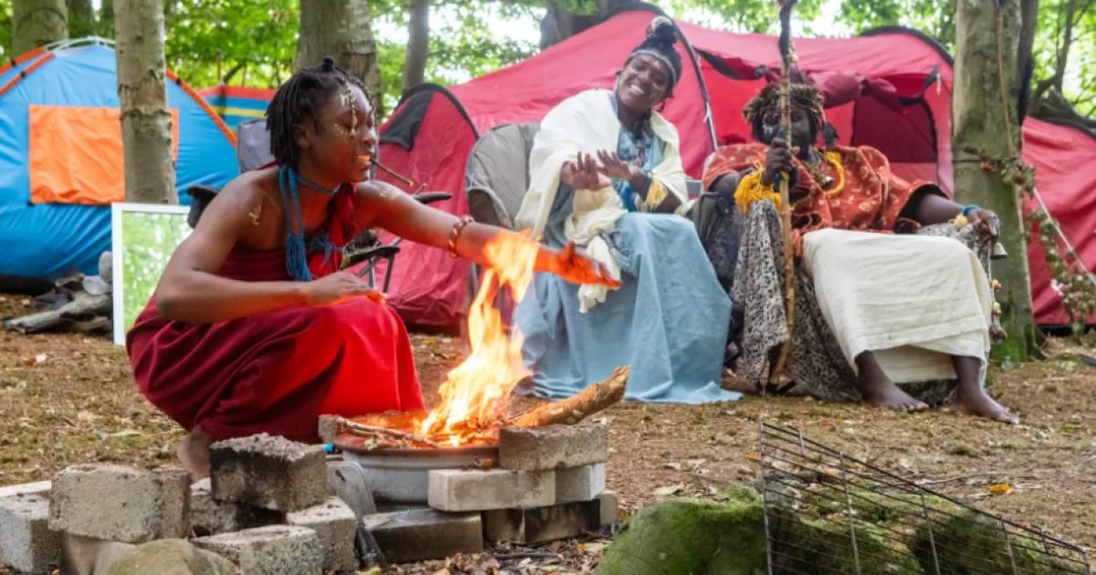 'African tribe' in Scottish woods threatened with…