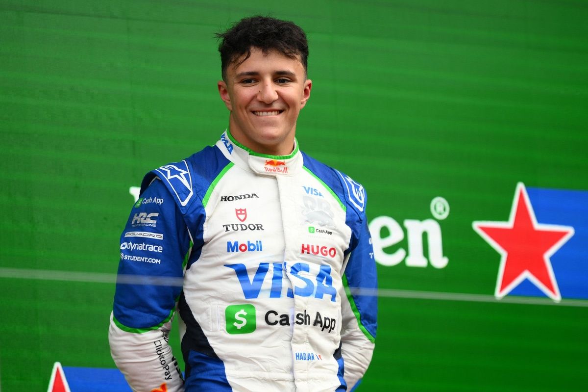 Hadjar explains why he is open to Red Bull F1 move in…