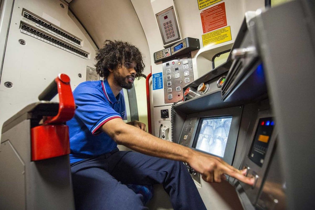 How do you get a job as a Tube driver?