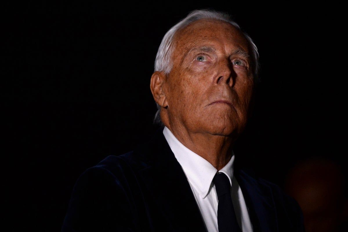 Giorgio Armani reveals secret to staying ahead of the…