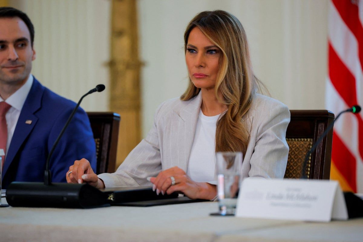 Melania Trump urges tech leaders to treat AI ‘like our…