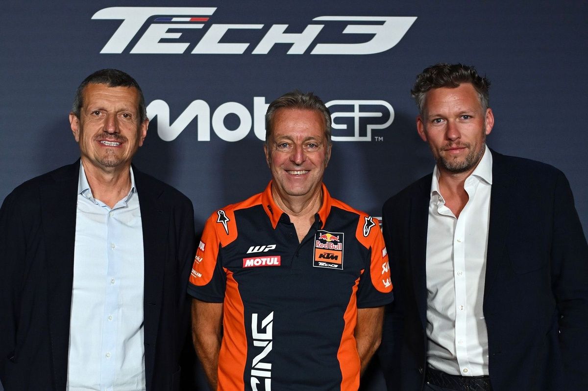 Guenther Steiner leads takeover of Tech3 KTM MotoGP…