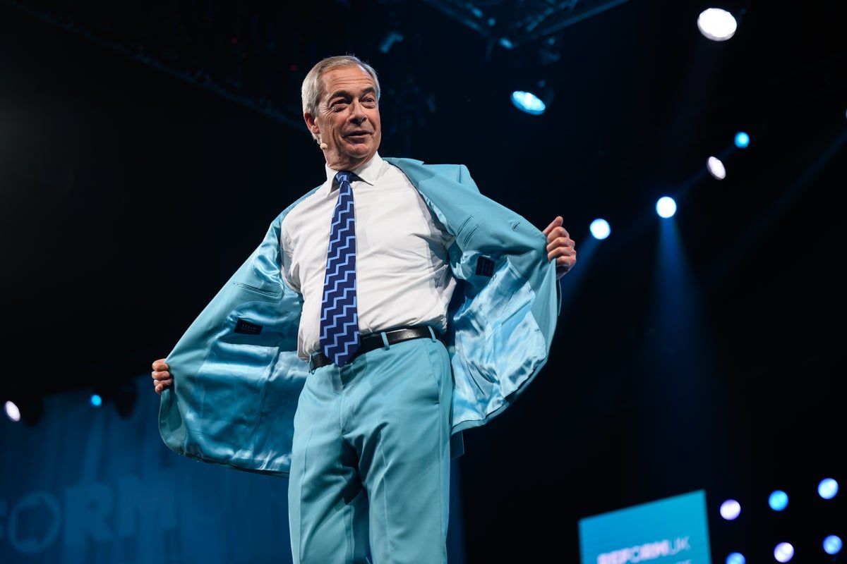 Most bizarre moments from Reform UK party conference