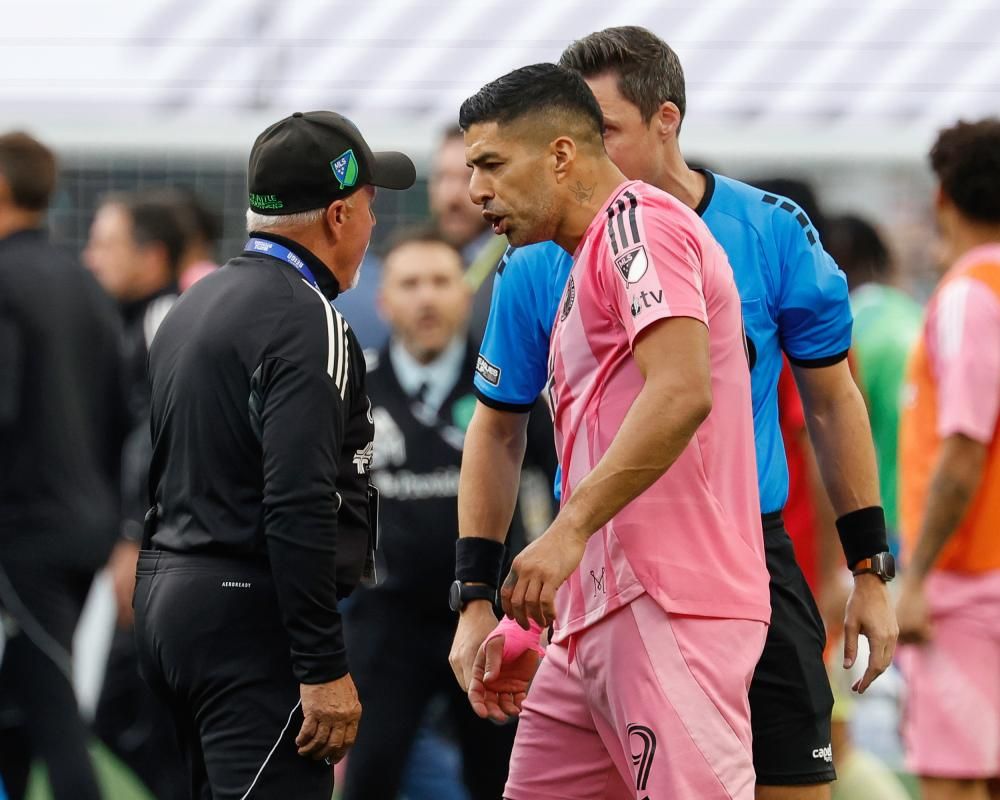 MLS suspends Luis Suárez three games for spitting…
