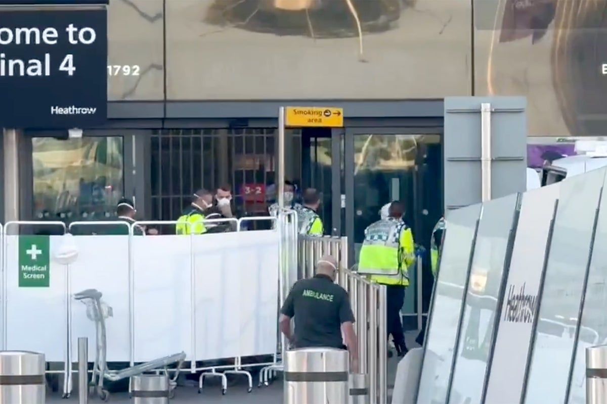 21 injured after Heathrow Airport terminal evacuation…
