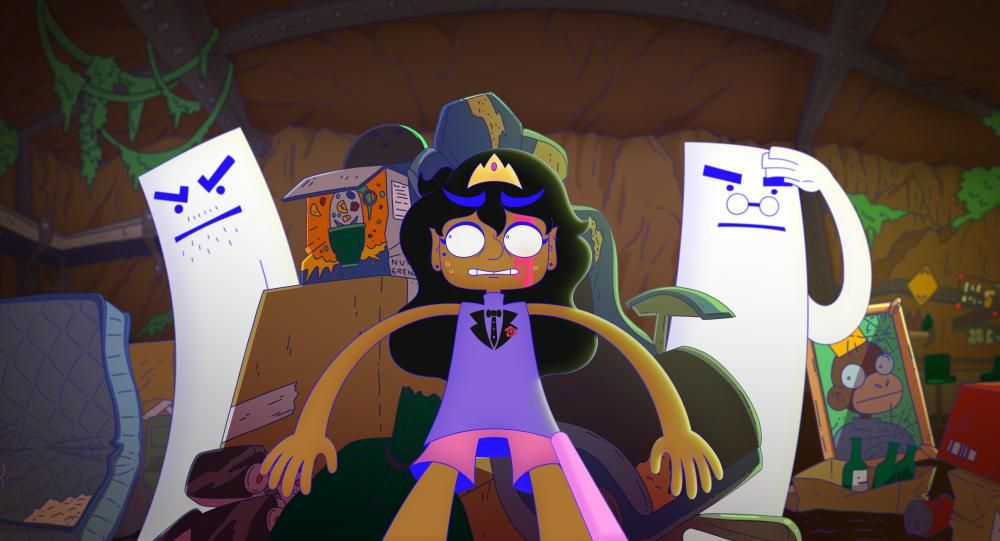 Lesbian Space Princess review – A fizzy animated film…