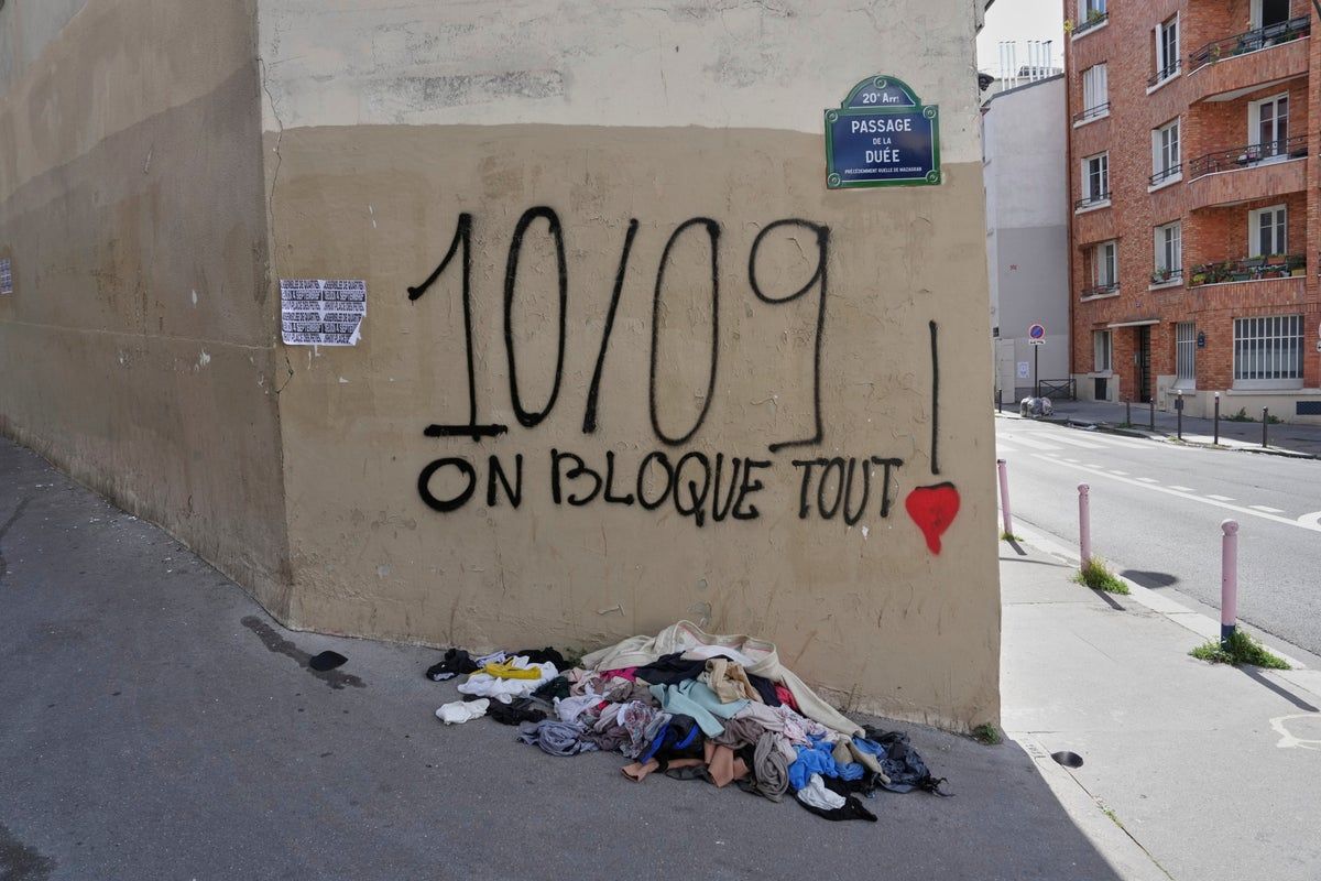 France's 'Block Everything' protests bring chaos and…