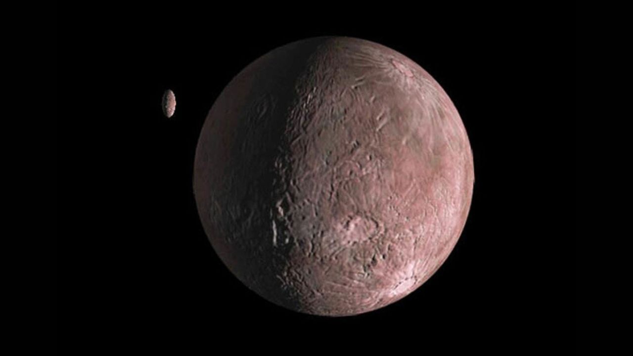 The weird ringed dwarf planet Quaoar may have an extra…