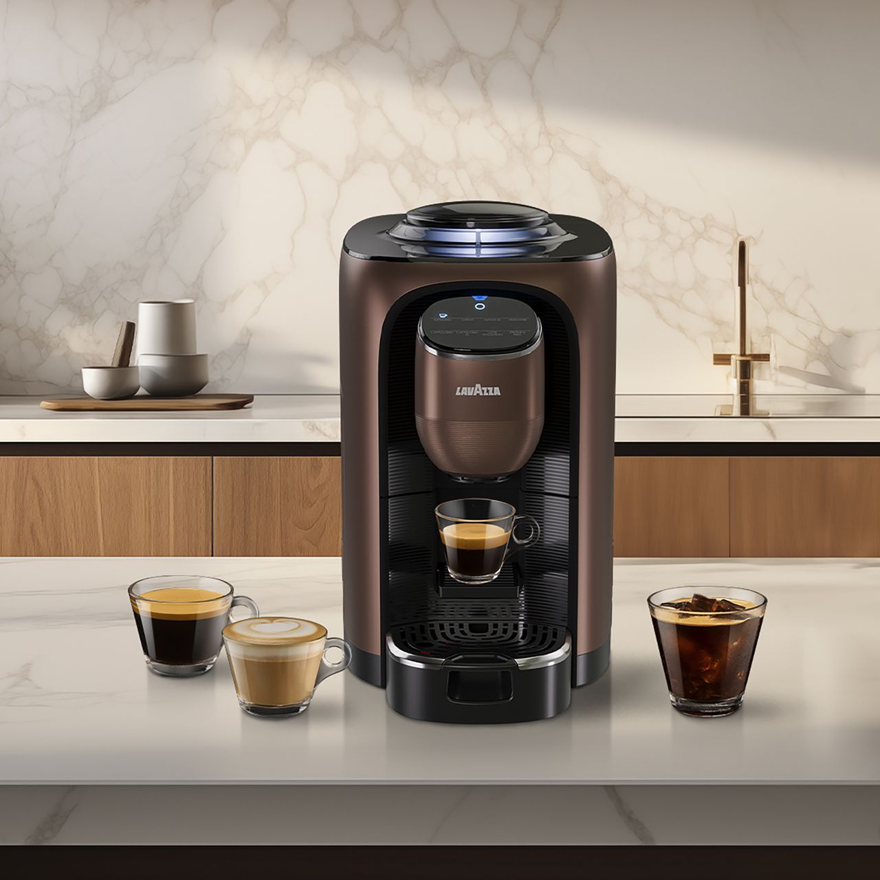 Lavazza just launched its first-ever at-home…