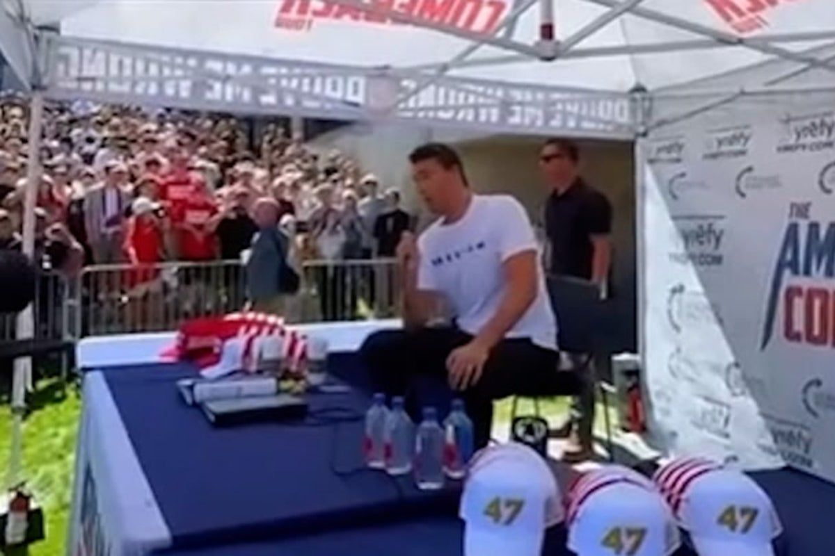 Right-wing activist Charlie Kirk shot during event on…