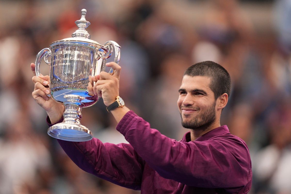 Carlos Alcaraz debuts new look after US Open win