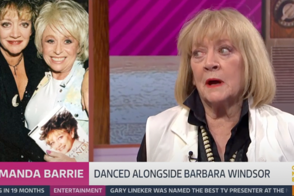 Amanda Barrie believed her sexuality could cost her…