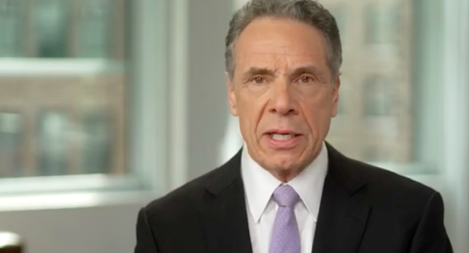 Andrew Cuomo Debuts as a Model Walking the Runway at…
