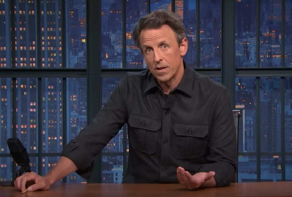 Seth Meyers on Charlie Kirk shooting: ‘Political…