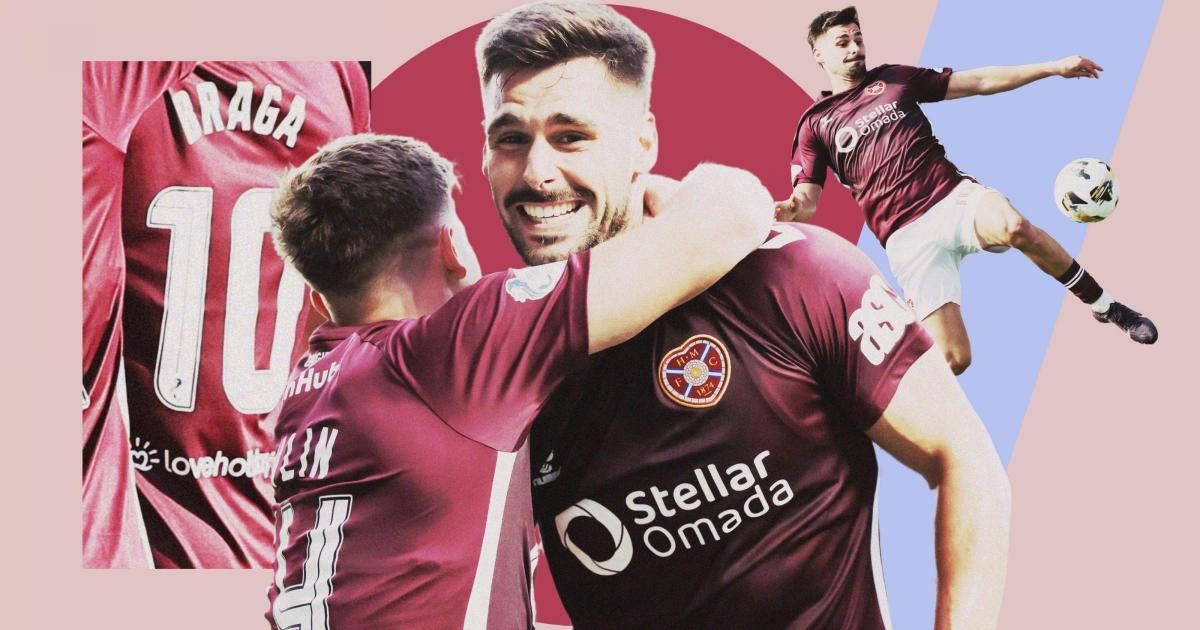 Claudio Braga going gaga for Hearts as striker opens…