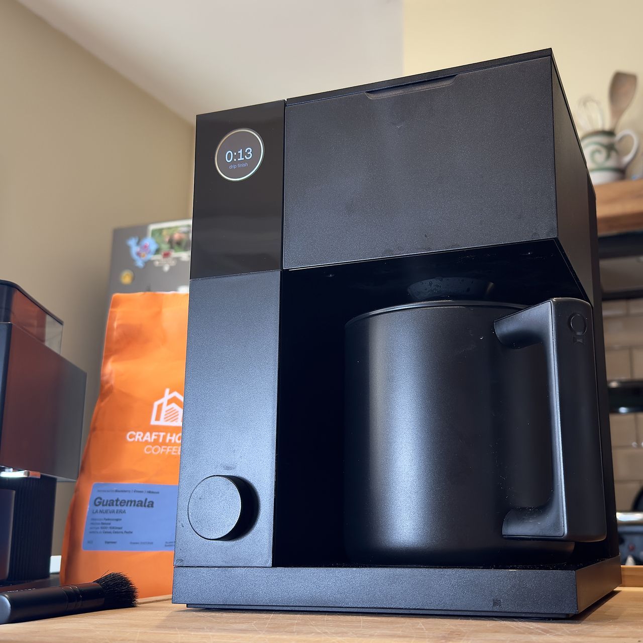 This stylish filter coffee machine is built for…