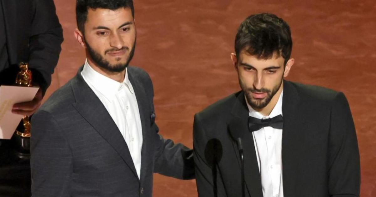 Oscar-winning Palestinian director Basel Adra's home…