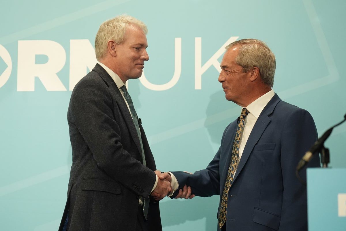 Nigel Farage wins first sitting Tory MP defector as…