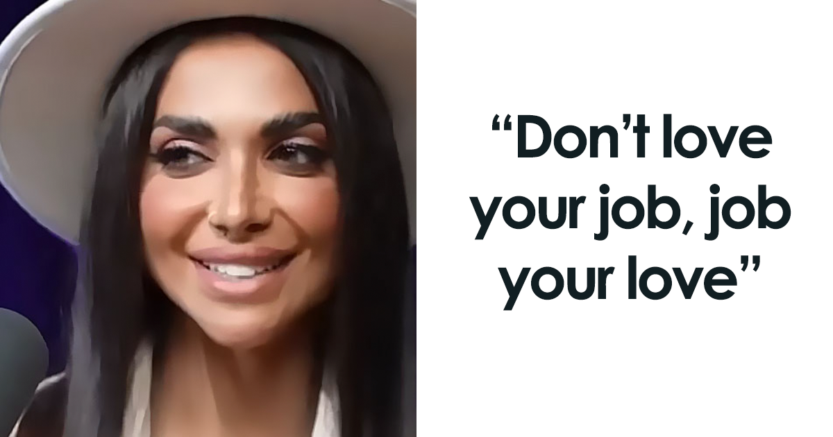 Influencer Proclaims “Job Your Love” And People Can’t…