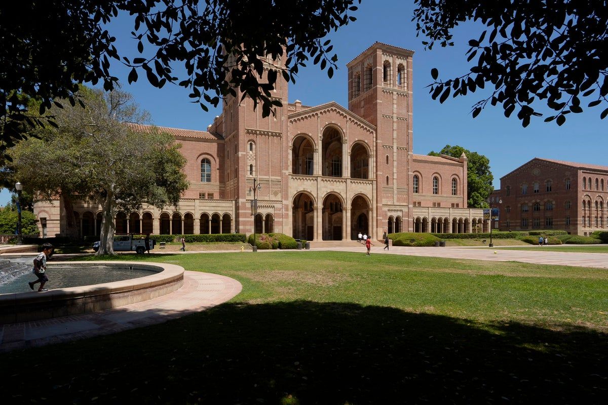University of California students, professors and…