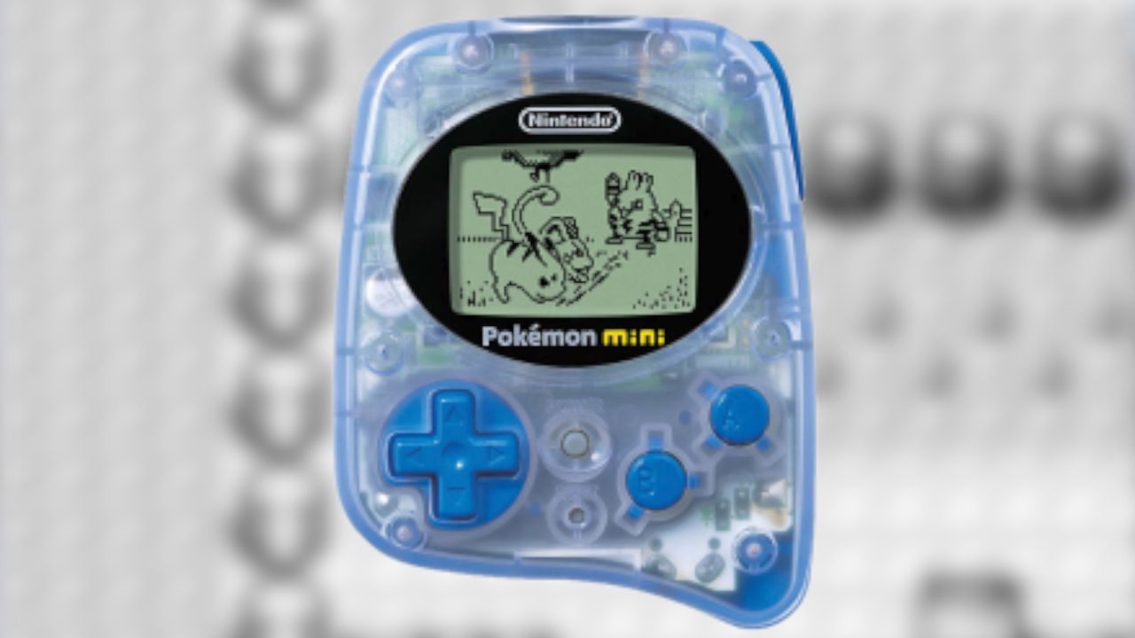 Nintendo's tiniest console ever was a Pokemon handheld…