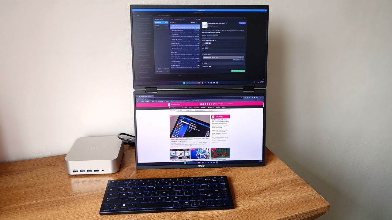 Two screens are better than one — Acer's dual-screen…