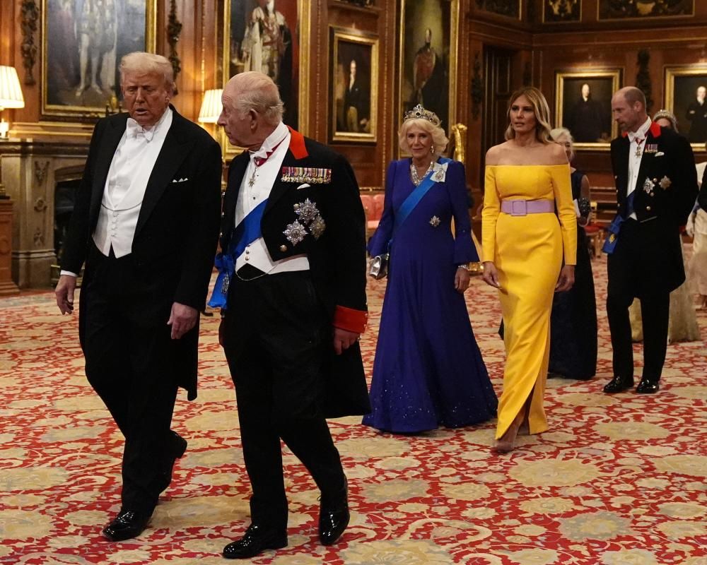 Trump news at a glance: royals roll out red carpet…