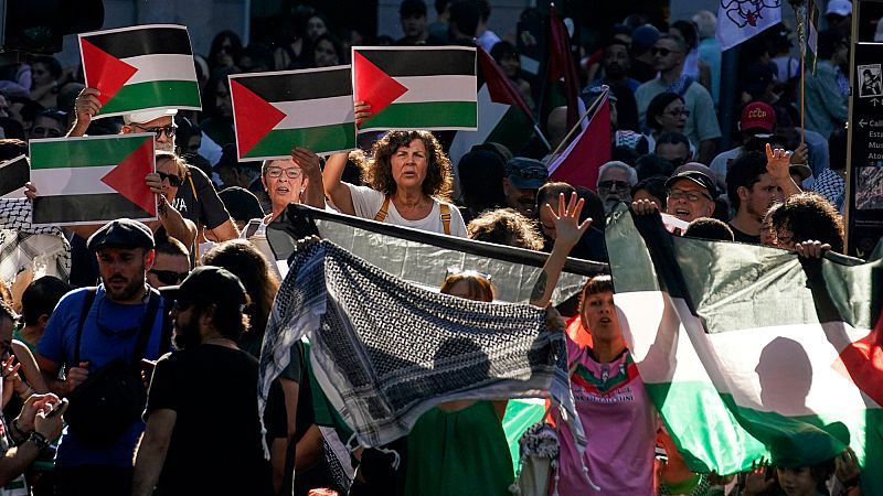 Did Pedro Sánchez incite pro-Palestine protesters to…