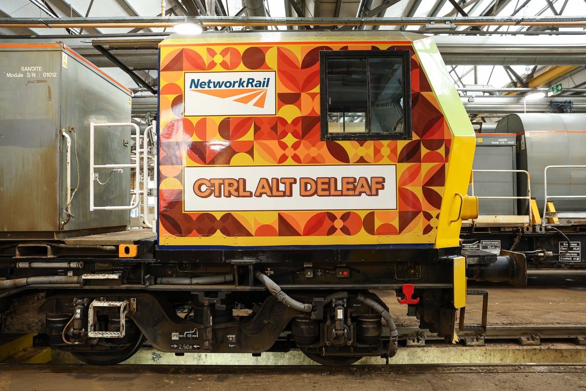 Train named Ctrl Alt Deleaf to tackle leaves on the…