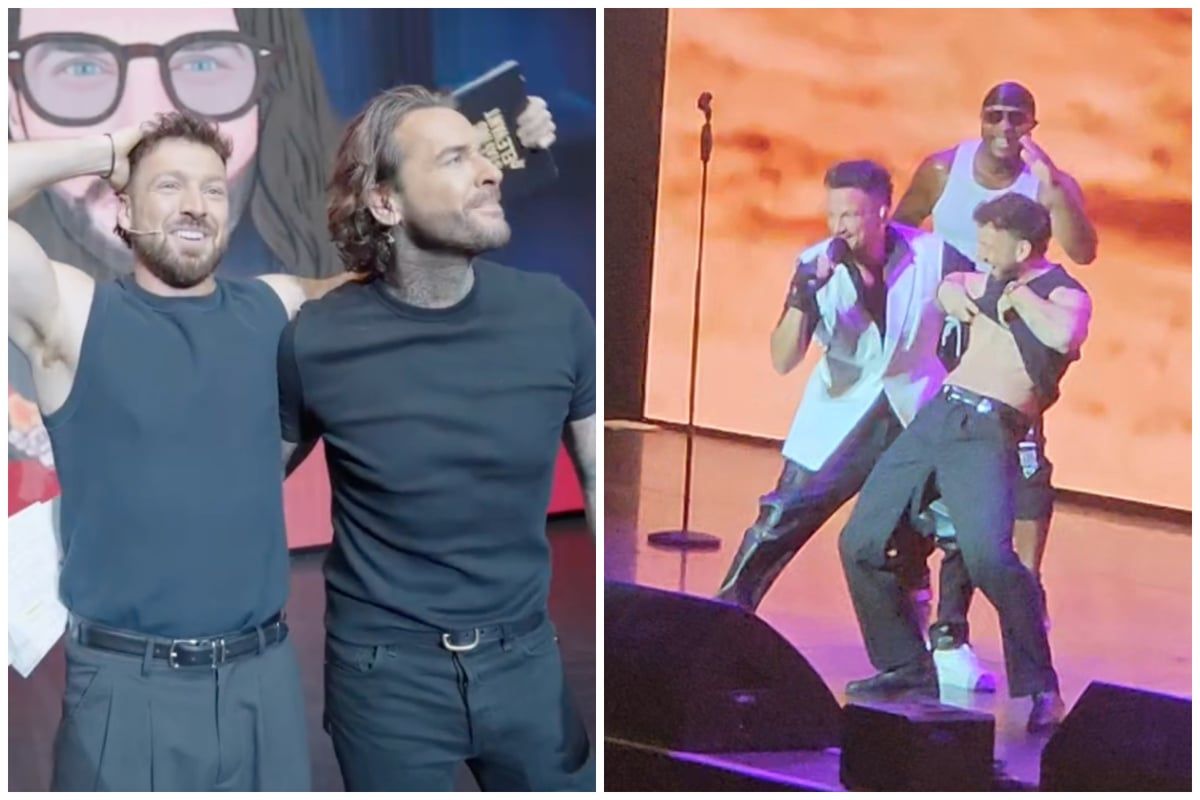 Peter Andre joins Sam Thompson and Pete Wicks for…