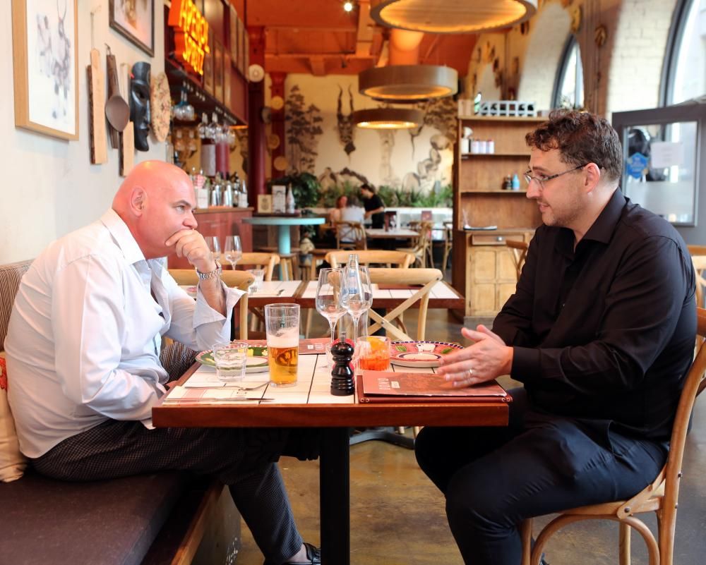 Dining across the divide: ‘We disagreed on almost…