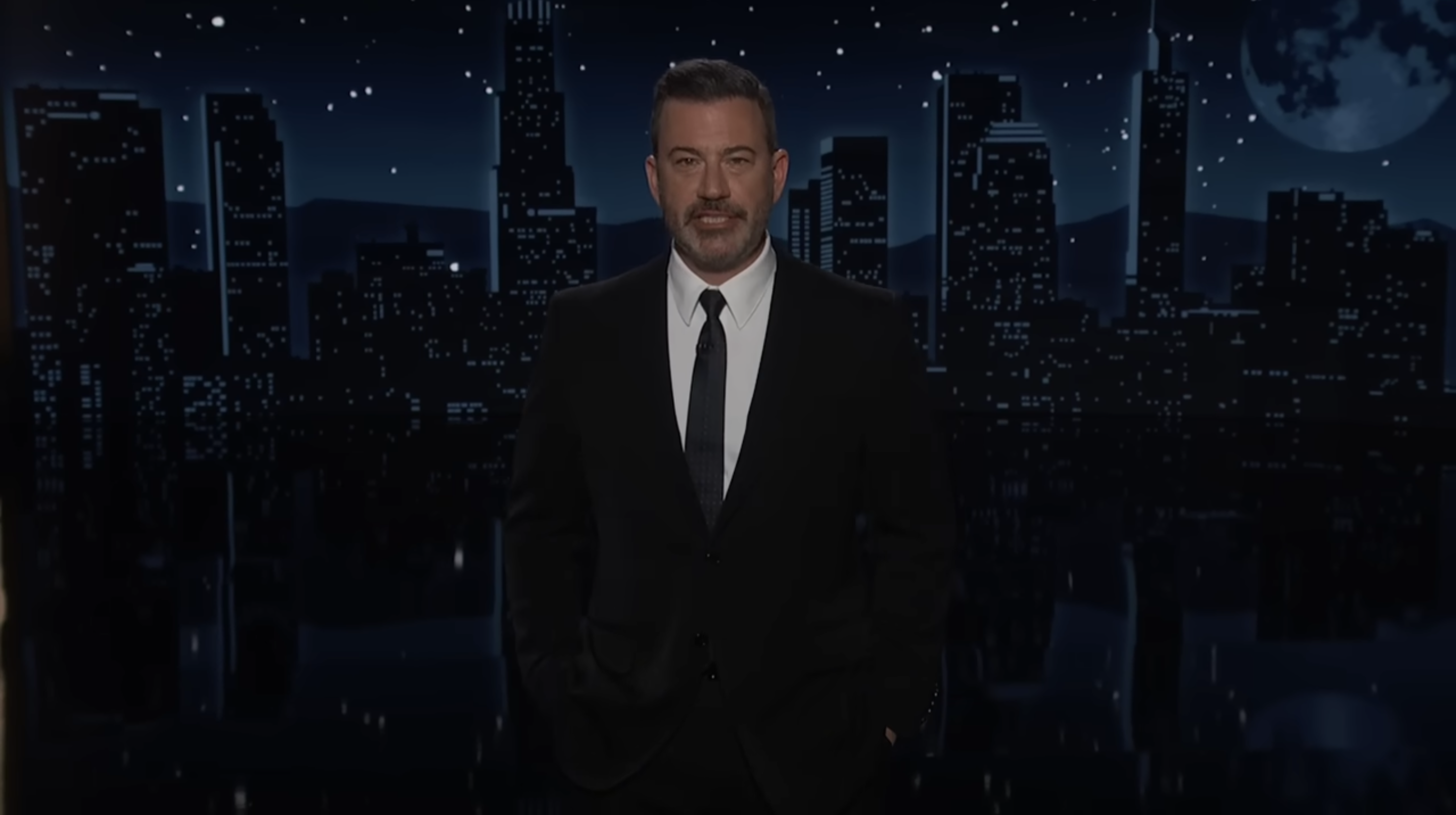 Who Are The Walt Disney Stars Standing By Jimmy Kimmel…