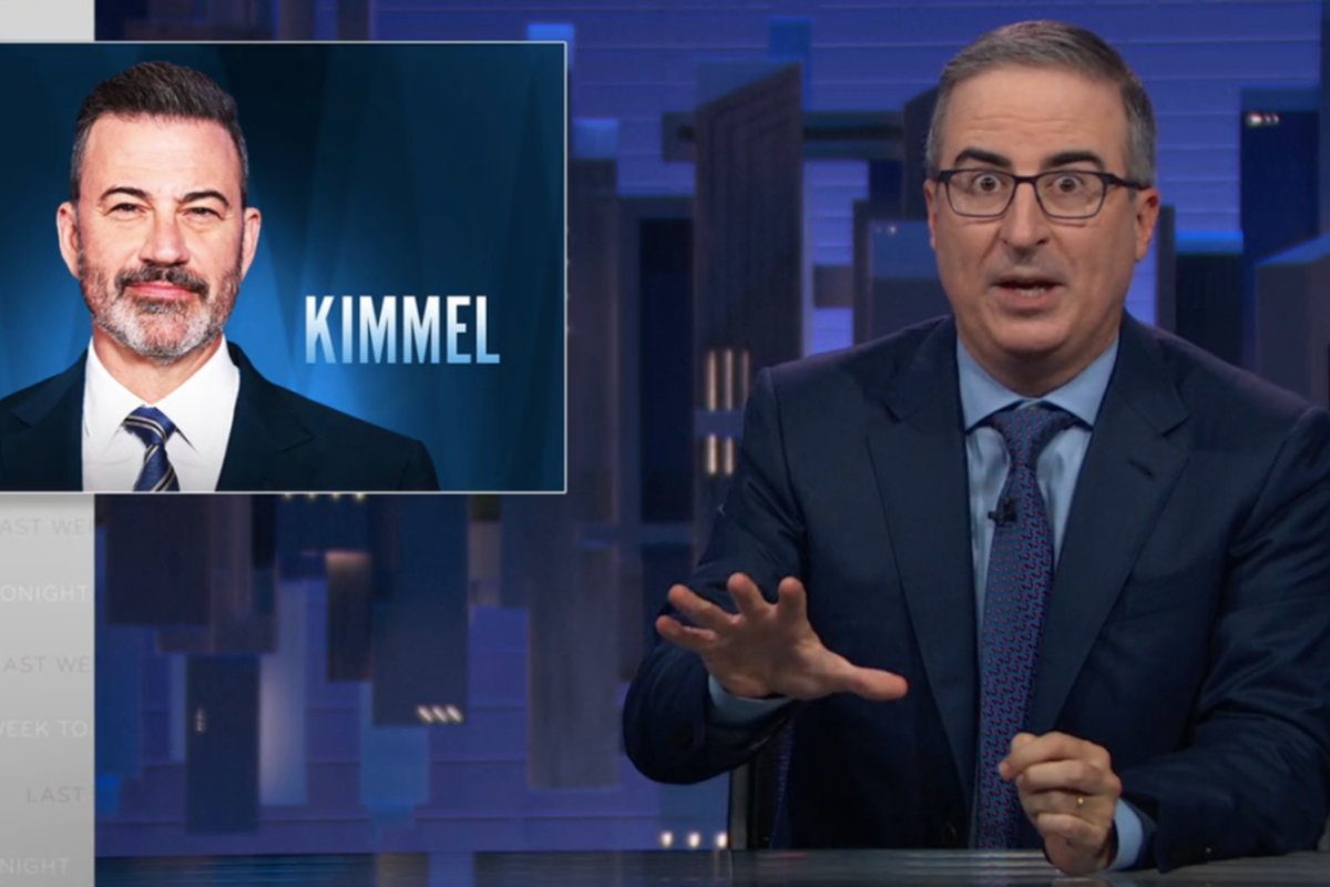 John Oliver says ‘history will remember the cowards’…