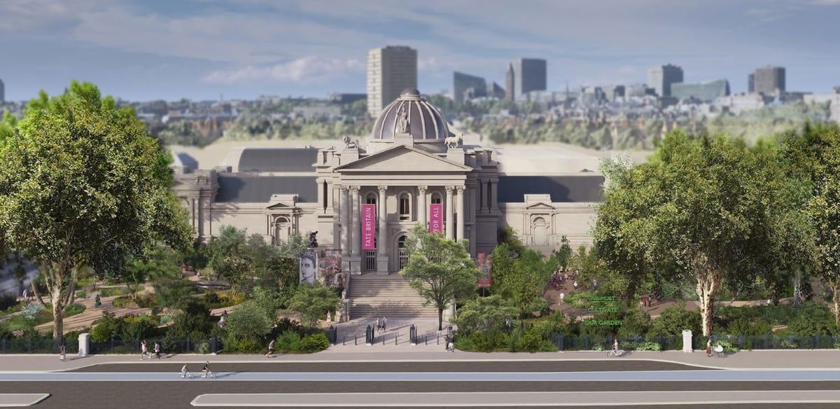 Tate Britain to transform entrance with new gardens…
