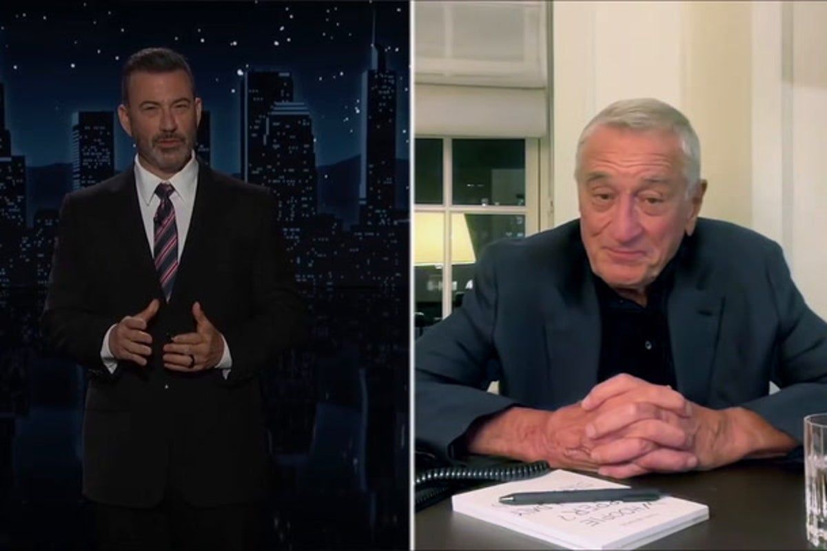 Robert De Niro joins Jimmy Kimmel to mock Trump’s FCC…
