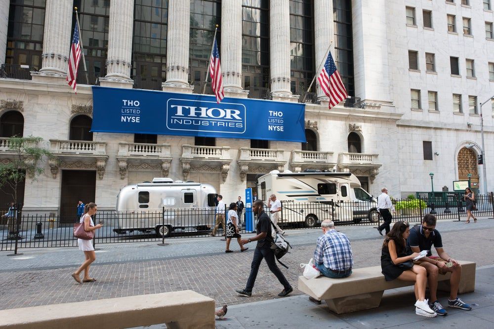 Why Is American RV Manufacturer Thor Industries Stock…