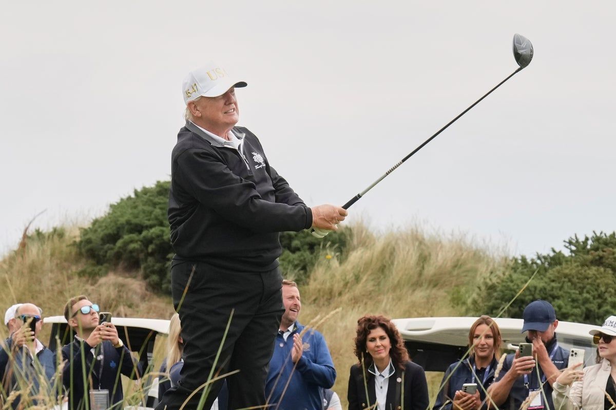 Donald Trump heads to the Ryder Cup, embraced by a…