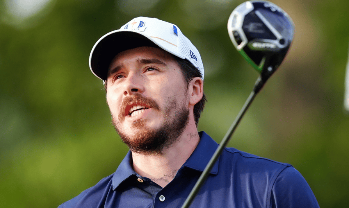 Brooklyn Beckham 'mocked' by crowd at celebrity golf…
