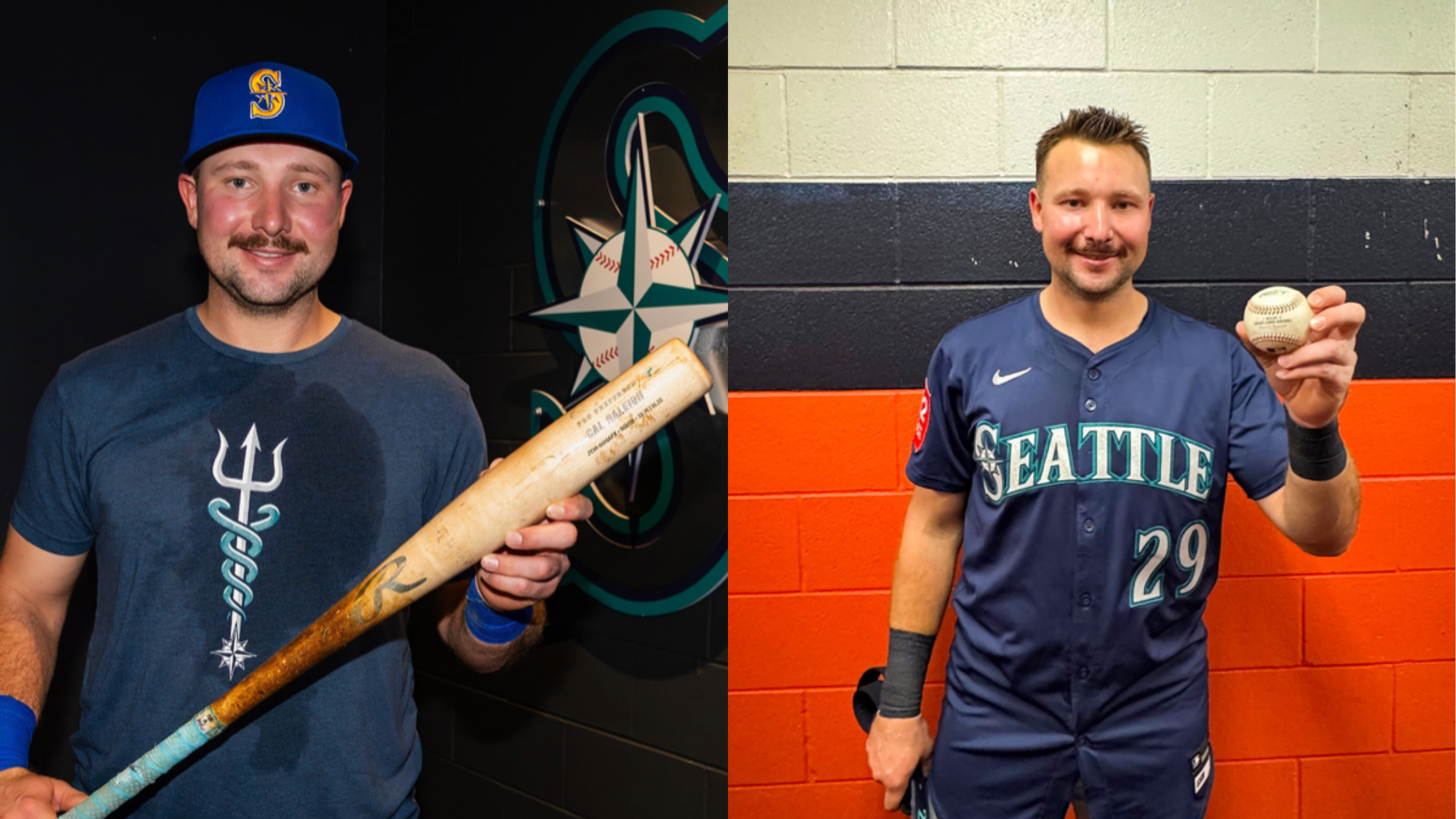 Internet Erupts As Cal Raleigh Becomes First Catcher…