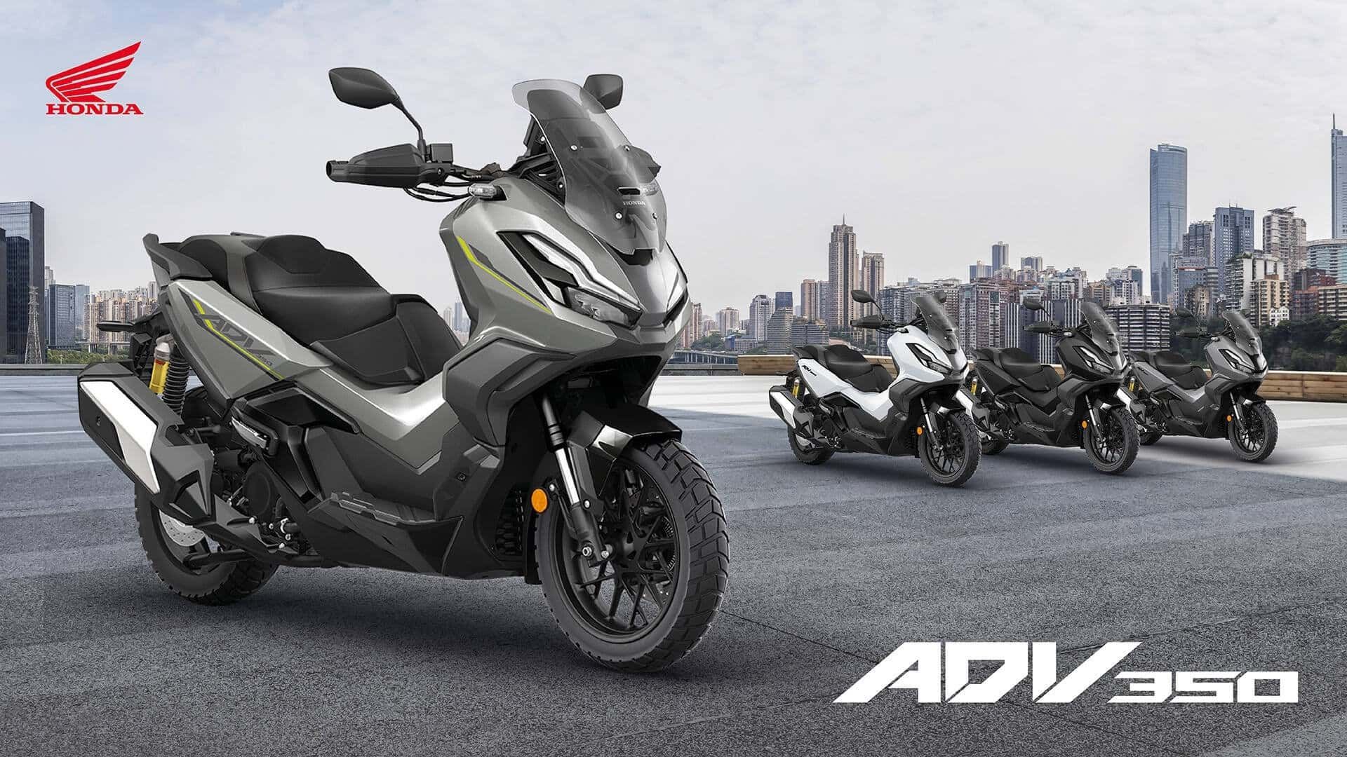 Honda Updates Its 350cc Adventure Scooter, Still Not…