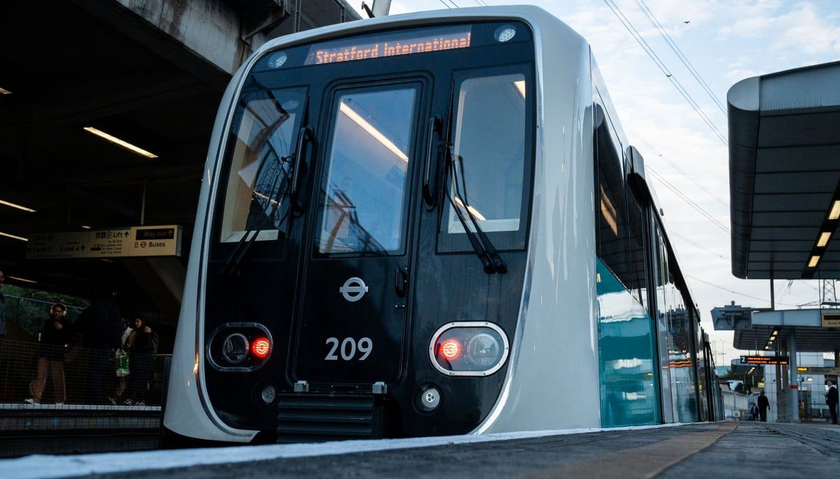 At last! First 'amazing' new DLR train starts running…