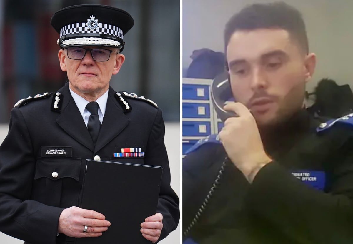 Met chief condems ‘reprehensible’ police officers…