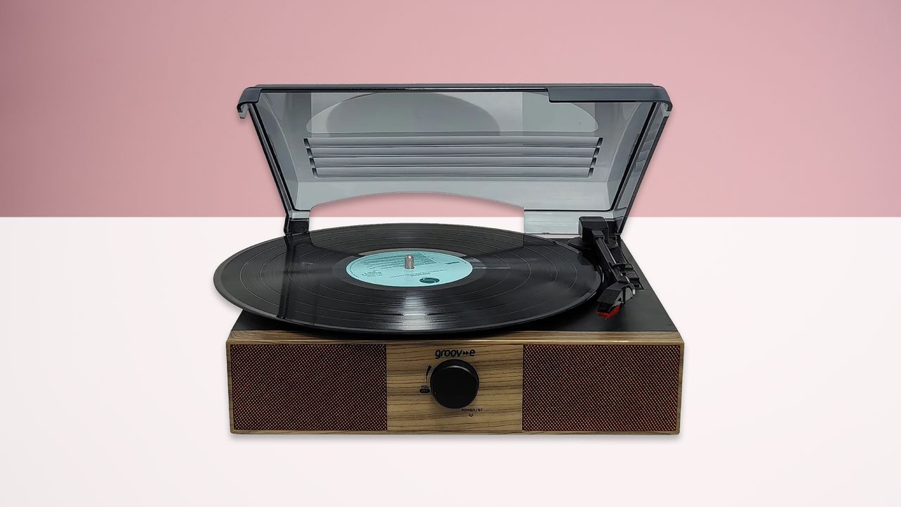 This super-cheap record player with Bluetooth and…